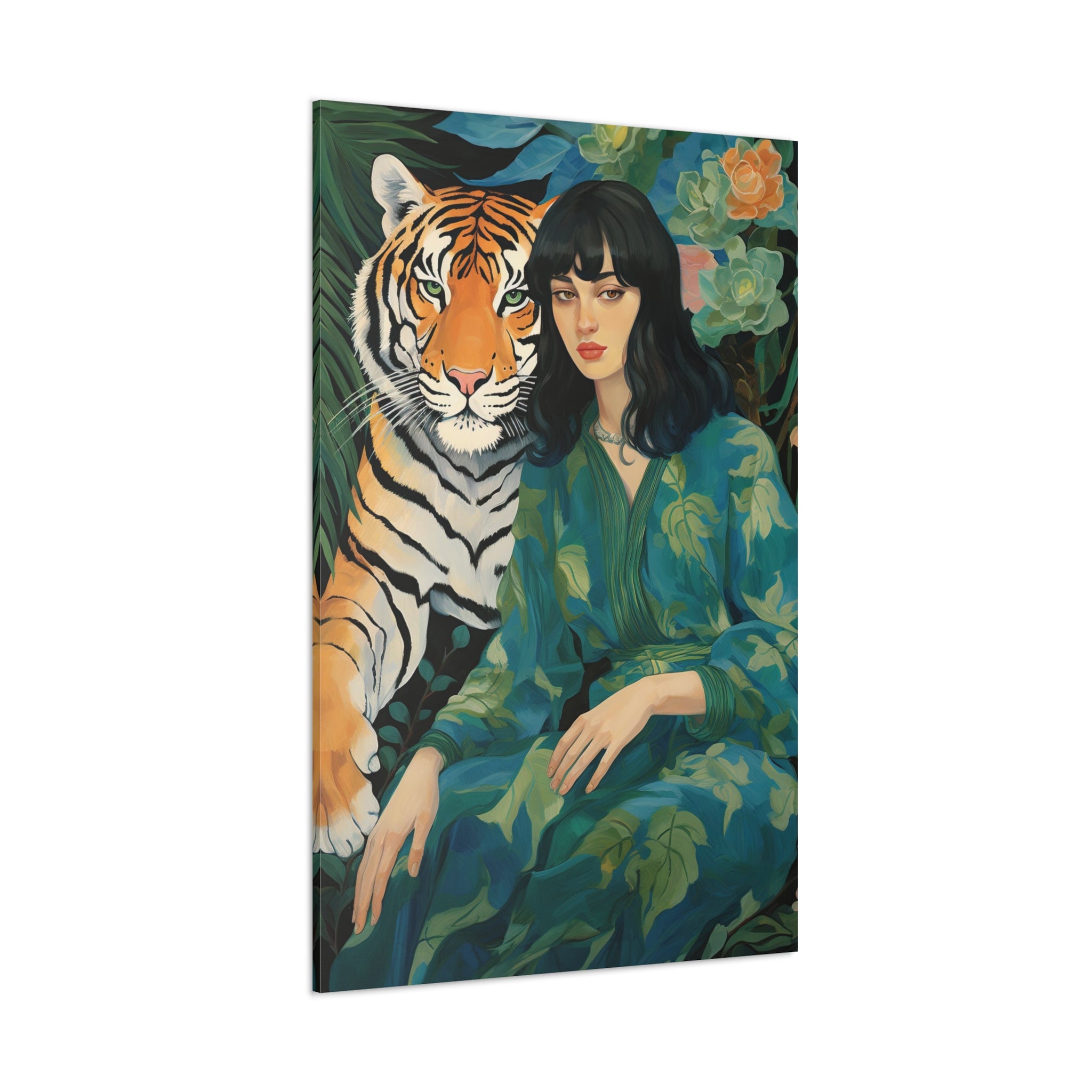 Tiger Girl, Canvas (40x60) – ART ROE